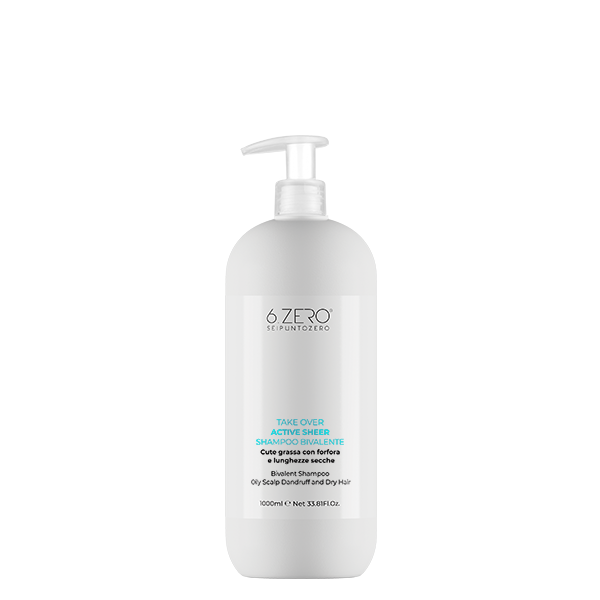 6.Zero TAKE OVER – ACTIVE SHEER Double action shampoo 1000ml